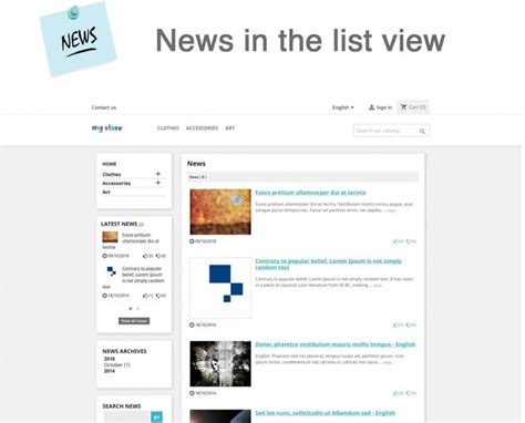 11 Prestashop Modules To Create A Blog For Prestashop Store Buy Addons Blog