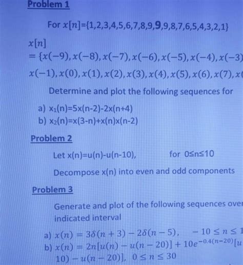 Solved Problem 1 For