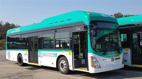 경원여객 블루시티 Cng 하이브리드 초저상버스 현대자동차 신차출고 네이버 블로그