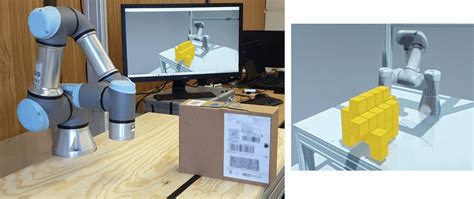 Voxel Representation Of A Dynamic Obstacle Stationary Cardboard Box