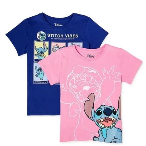Disney Girls Short Sleeve Graphic T Shirt 2 Packs Konga Online Shopping