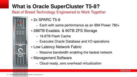 Ppt Deep Dive On Oracle Supercluster Engineered For Extreme Efficiency Powerpoint