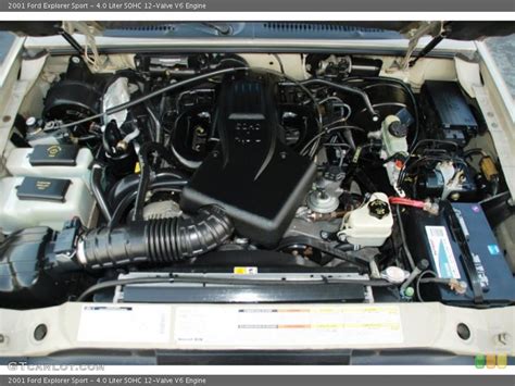 40 Liter Sohc 12 Valve V6 Engine For The 2001 Ford Explorer 38833384