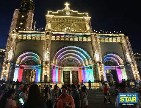 Philippine Sino Kasama Mo Mag Simbang Gabi Catholic Faithful Attend