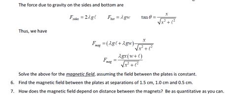 Magnetic Force Vs Distance Equation Tessshebaylo