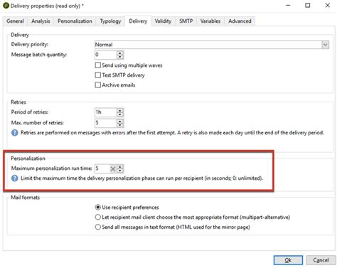 personalization fields adobe campaign
