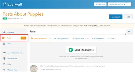 Tutorial How To Enable Or Disable Moderation — Everwall