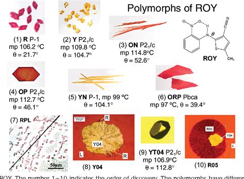Figure 1 From Polymorphism In Molecular Solids An Extraordinary System