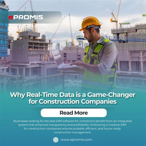 How Epromis Erp Boosts Construction Efficiency With Real Time Data Epromis Solutions Posted On