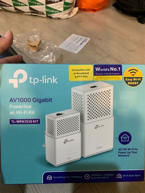 Powerline Ac Wifi Kit Tp Link Long Range Computers And Tech Parts And Accessories Networking On