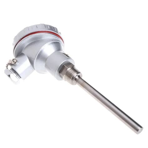 Movable Thread M16 M20 Pt100 Temperature Sensor Probe Transmitter