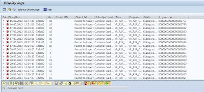 SAP ABAP Central Global Class And Method For Application Log