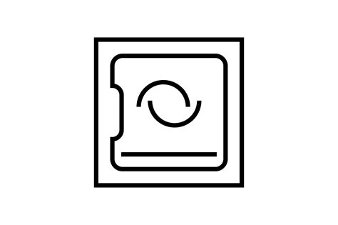 Processor Line Art Icon Vector Graphic By Riduwanmolla Creative Fabrica
