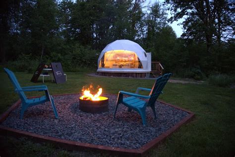 Tahoma Glamping Serenity Dome Dome Houses For Rent In Ashford