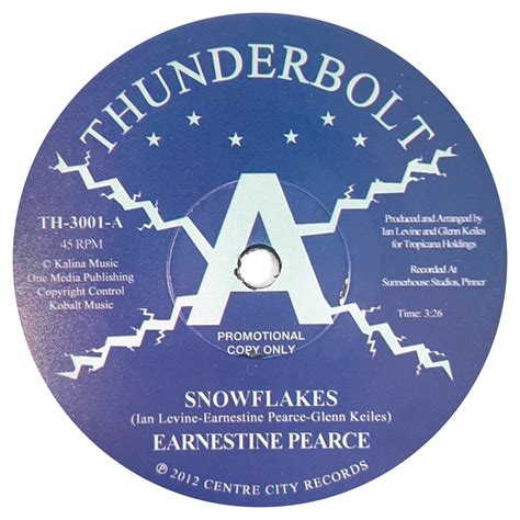 Snowflakes Sonic Wax Records