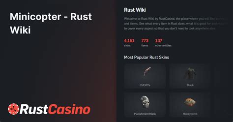 Minicopter Rust Wiki