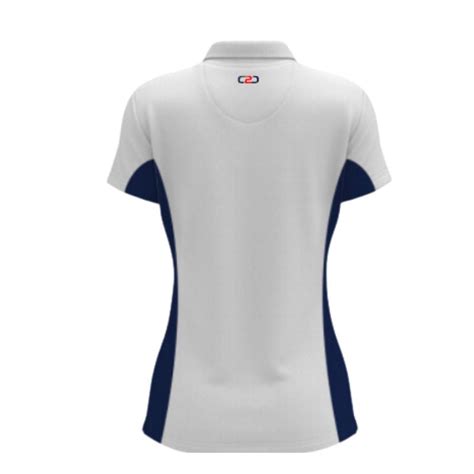 Netball Umpire Core Polo With Side Strip Design Your Own Custom