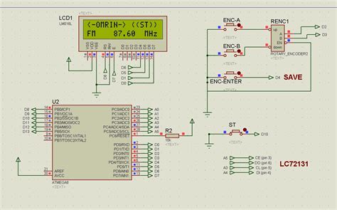 Omrin Kontrol PLL LC72131 Mengggunakan Atmega 8