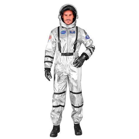 Neu Herren Kostüm Astronauten Overall Inkl Helm Verschiedene Größen