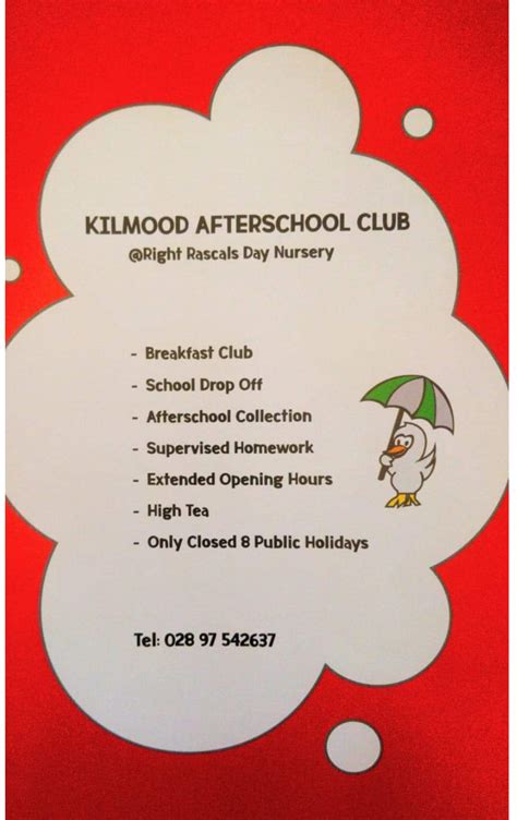 Killinchy Primary School Pta Dont Forget About Kilmood Afterschools Club At Right Rascals Day