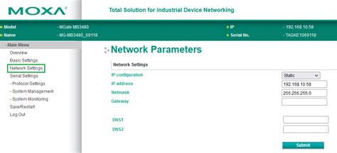 Mgate Mb3000 Konfiguracja Elmark Automatyka
