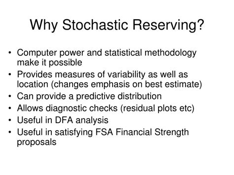 Ppt Stochastic Reserving In General Insurance Powerpoint Presentation