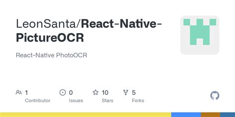 github leonsanta react native pictureocr react native photoocr