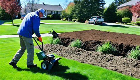 How To Use A Tiller To Level A Yard