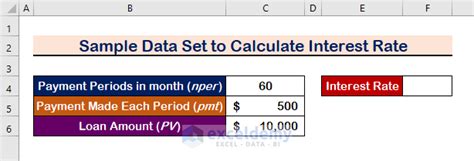 How To Calculate Interest Rate In Excel Ways ExcelDemy