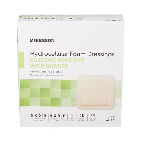 Mckesson Silicone Adhesive With Border Silicone Foam Dressing 6 X 6 Mckesson Silicone Adhesive With Border Silicone Foam Dressing 6 X 6