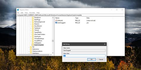 How To Enable Disable Autocomplete For File Explorer In Windows