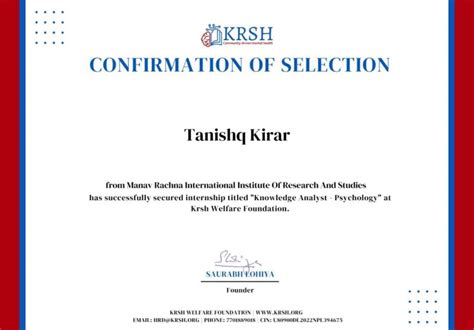 Tanishq Kirar On Linkedin Hello Team Linkedin Im Delighted To Share That I Got Selected For A New