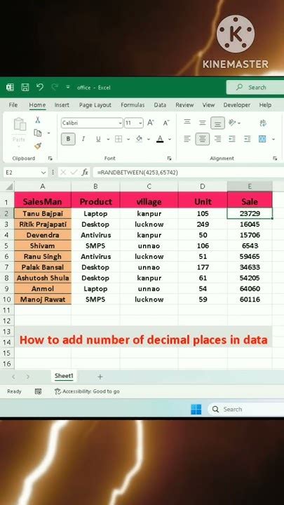 Excel Tips Quick Decimal Formatting With Shortcut Keys 😊💡🔢 Decimalformatting Shortcutkeys