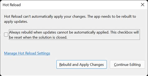 Update On NET Hot Reload Progress And Visual Studio Highlights