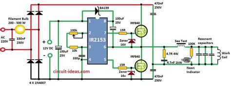 500 Watt Induction Heater Circuit Circuit Ideas For You