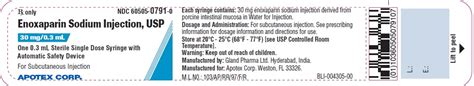 Enoxaparin Sodium Injection