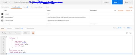 Content Type Applicationvndkafkajsonv2json Sap Community