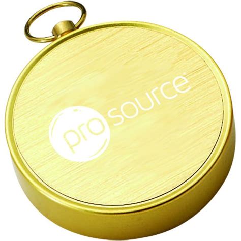 Promotional Open Faced Brass Colored Compass Custom Promotional