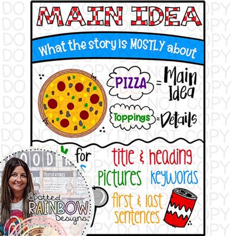 Main Idea Table Template Main Idea Table Template
