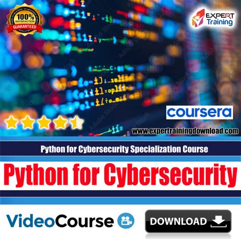 Python For Cybersecurity Specialization Expert Training