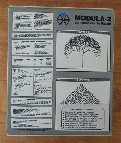 Modula 2 Vintage Programming Language Software And Manuel For Atari