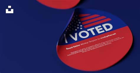 파란색 표면에 빨간색 흰색 파란색 스티커 3개 사진 Unsplash의 무료 선거 이미지