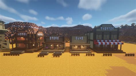 Wild West Town Minecraft
