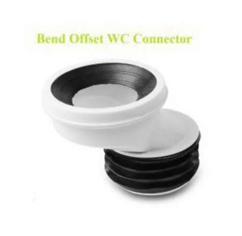 Plastic Wc Offset Connector For Toilet Cistern Thread Size 4 6 At 44 Piece In New Delhi