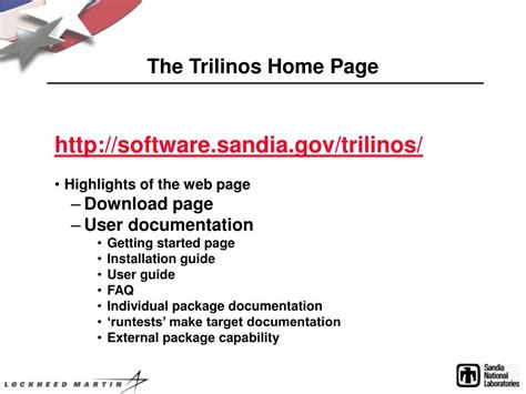 ppt trilinos 101 getting started with trilinos powerpoint