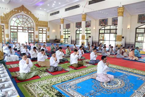 တနင်္သာရီတိုင်းဒေသကြီးဝန်ကြီးချုပ်ဦးမြတ်ကို ဥပ္ပါတသန္တိပရိတ်တော် ရွတ်ဖတ