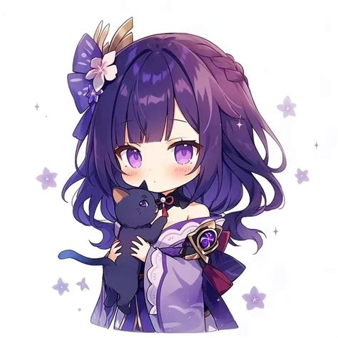 Tổng Hợp ảnh Raiden Shogun Chibi Dễ Thương Không Thể Bỏ Lỡ