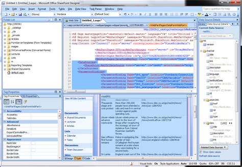 Als Tech Tips Sharepoint 2007 Creating A Data View Step By Step