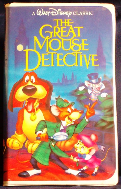The Great Mouse Detective Vhs