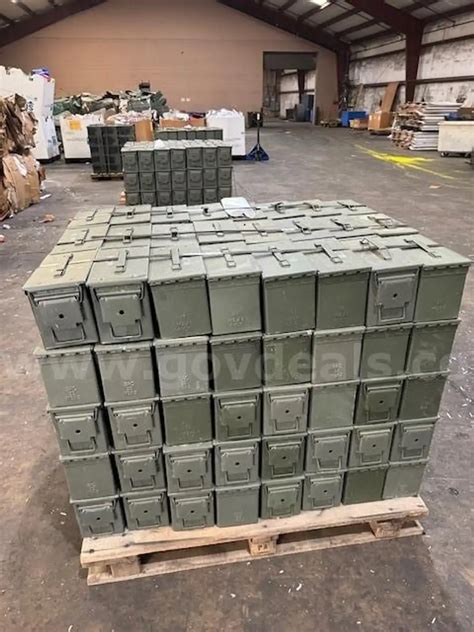 Lot Of 105 Ammo Cans Allsurplus